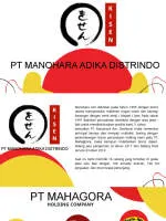 PT Manohara Adika Distrindo - BidangUsaha
